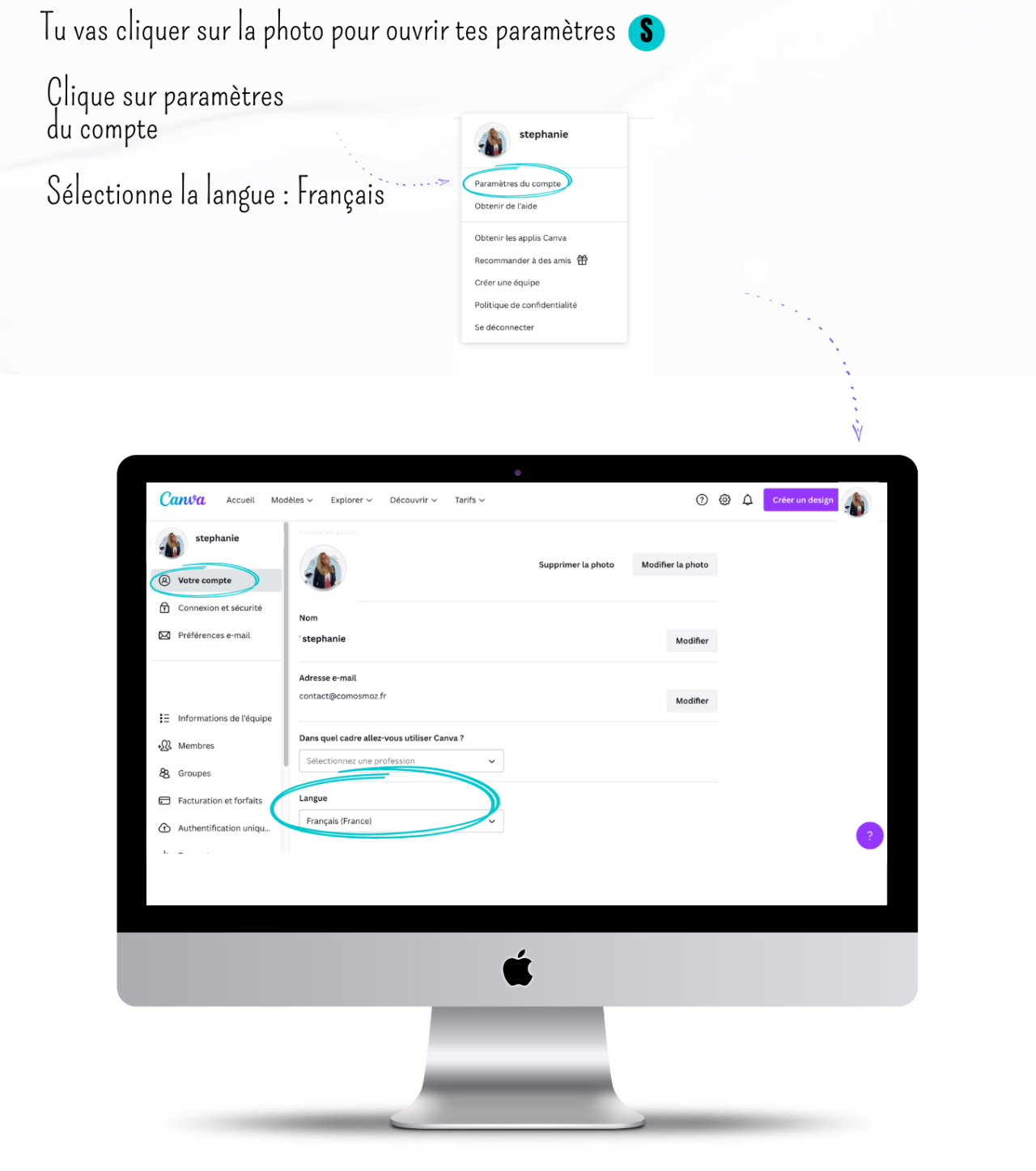Comment créer son compte Canva | Comosmoz Studio