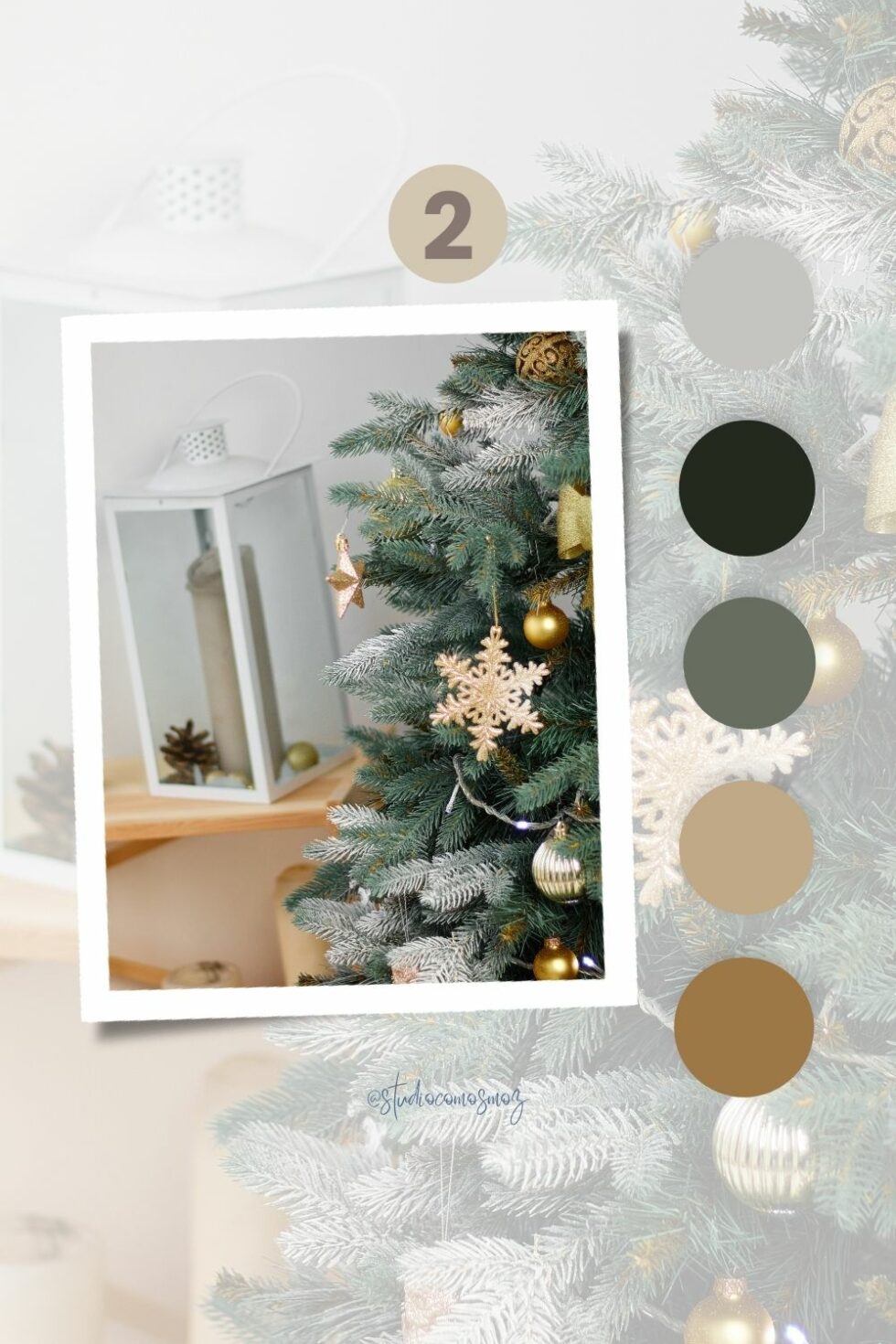 Trouver sa palette de couleur pour son branding à noël